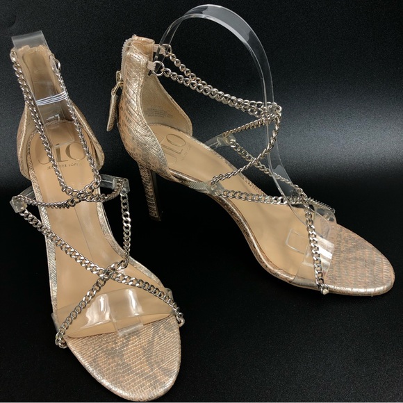 Jennifer Lopez | Shoes | Jlo Jennifer Lopez Debbie Womens Chain Heel ...
